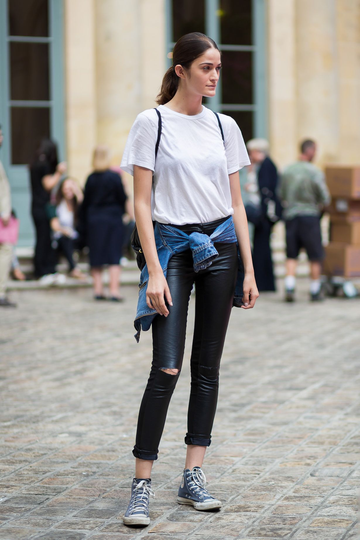 7 Outfits to Wear With High-Tops | Who What Wear