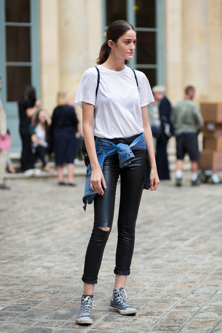 7 Outfits to Wear With High-Tops | Who What Wear