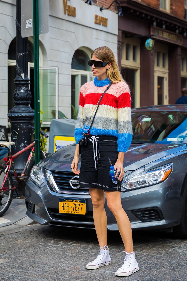 7 Outfits to Wear With High-Tops | Who What Wear