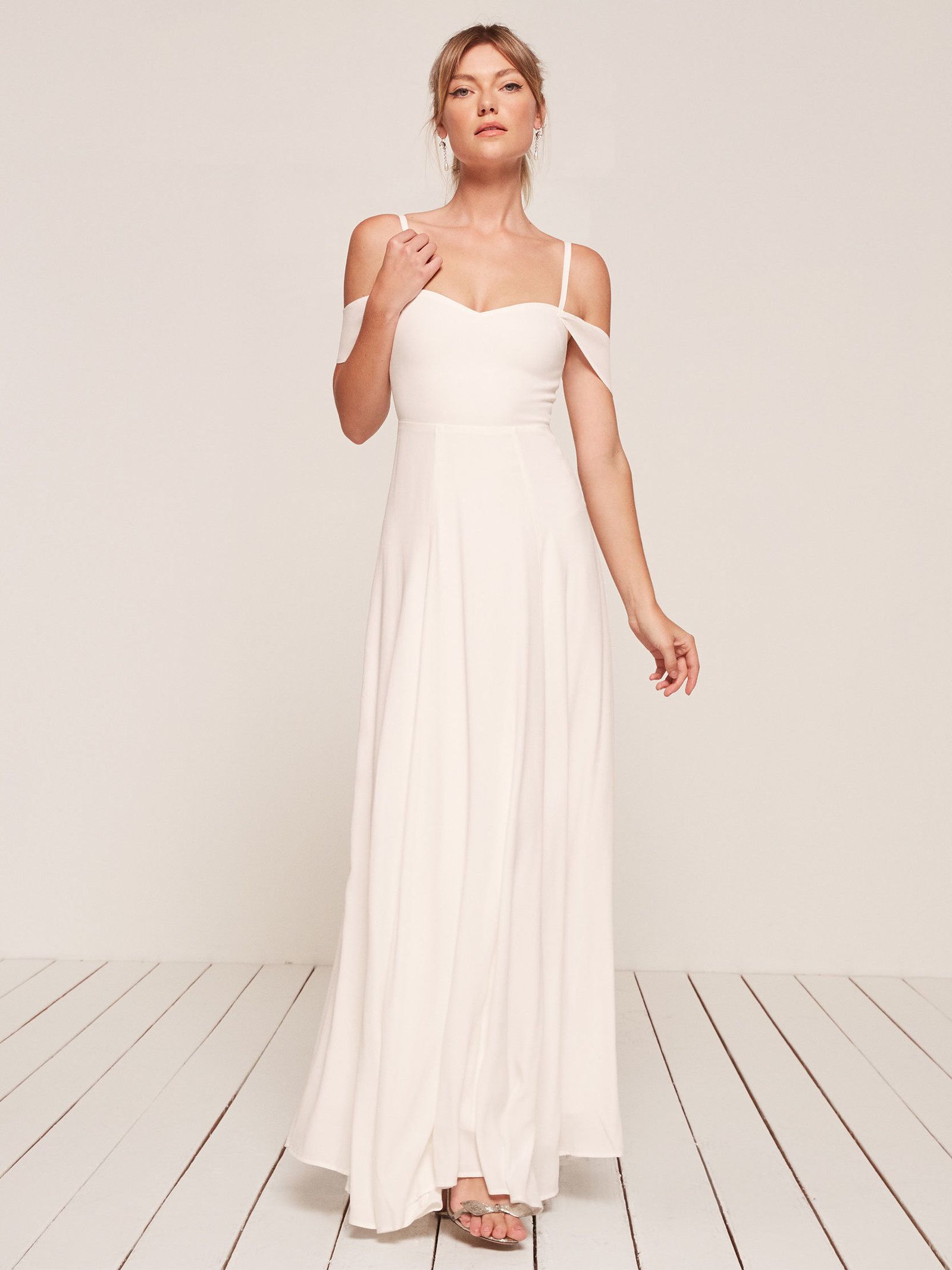 Here Are Some Very Pretty Off-the-Shoulder Wedding Dresses | Who What Wear