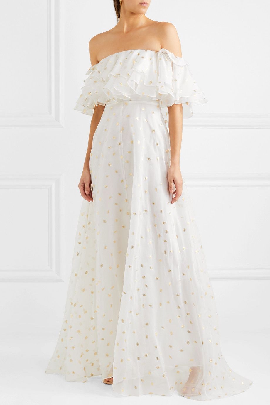 Here Are Some Very Pretty Off-the-Shoulder Wedding Dresses | Who What Wear