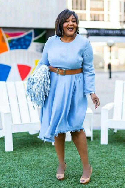 8 Denim Dress Outfits to Wear This Spring | Who What Wear