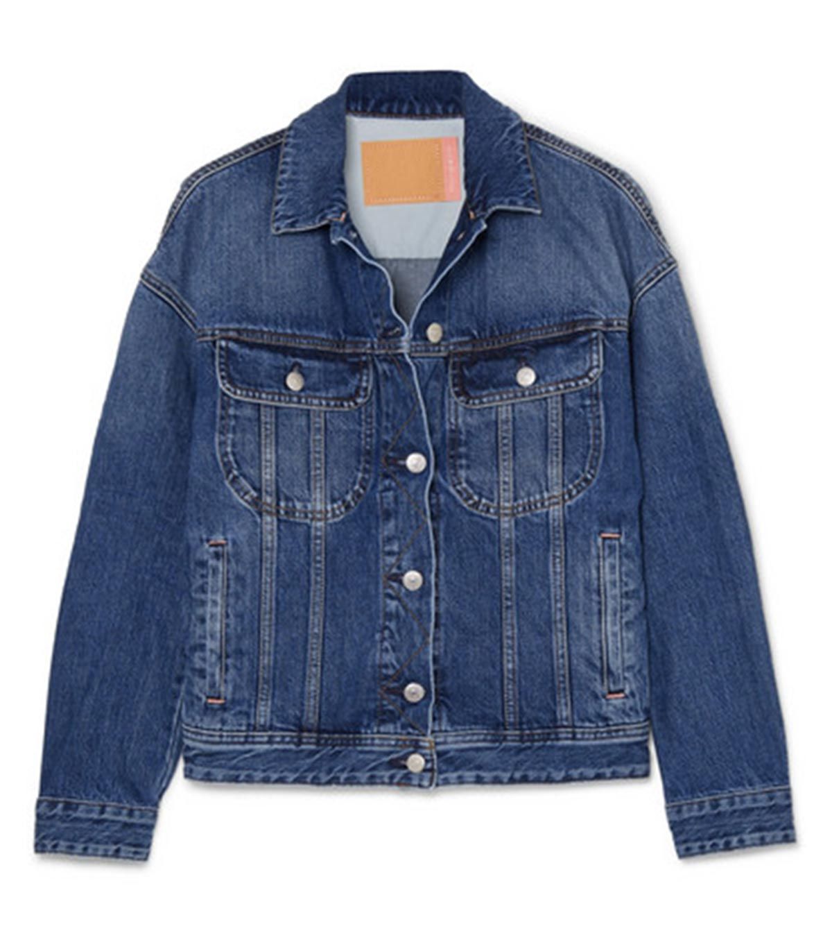 6 Off-the-Shoulder Jean Jacket Looks We Love | Who What Wear