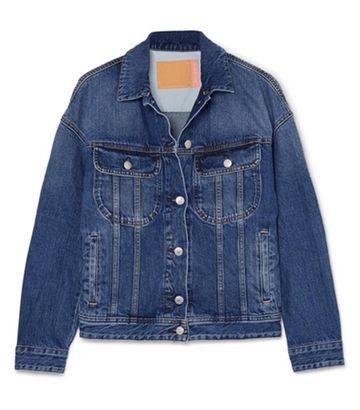 6 Off-the-Shoulder Jean Jacket Looks We Love | Who What Wear