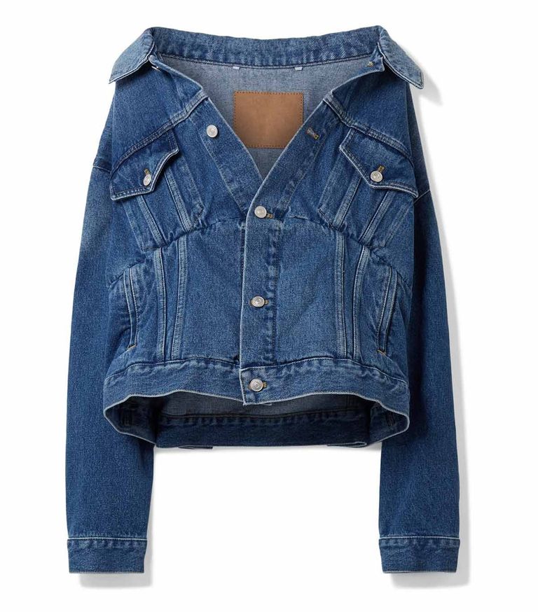 6 Off-the-Shoulder Jean Jacket Looks We Love | Who What Wear