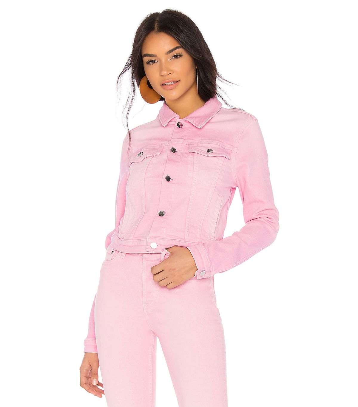 The Colored Denim Jacket Trend: Trust Us—It's a Thing | Who What Wear