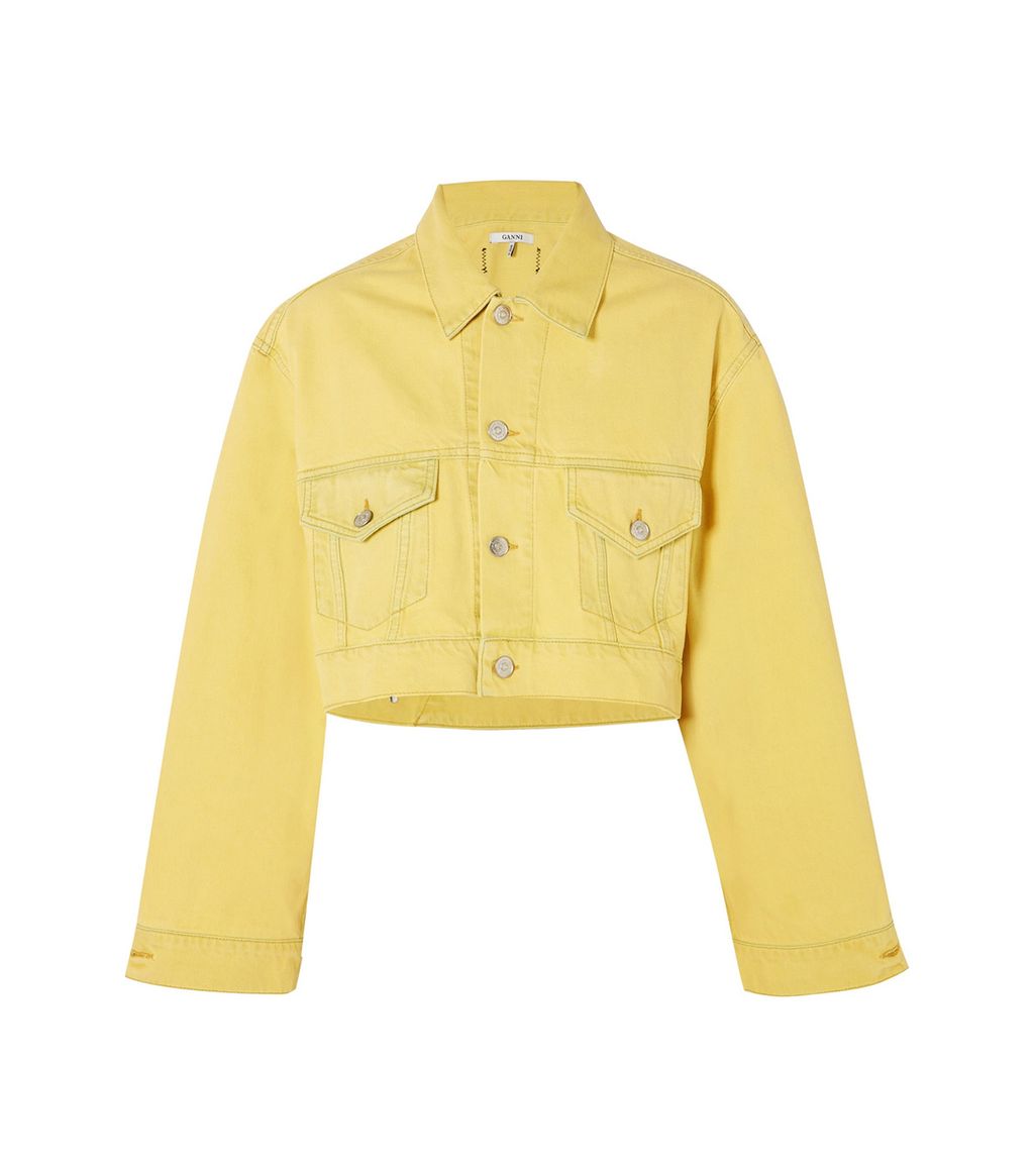 The Colored Denim Jacket Trend: Trust Us—It's a Thing | Who What Wear