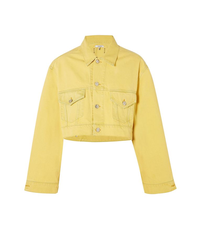 The Colored Denim Jacket Trend: Trust Us—It's a Thing | Who What Wear