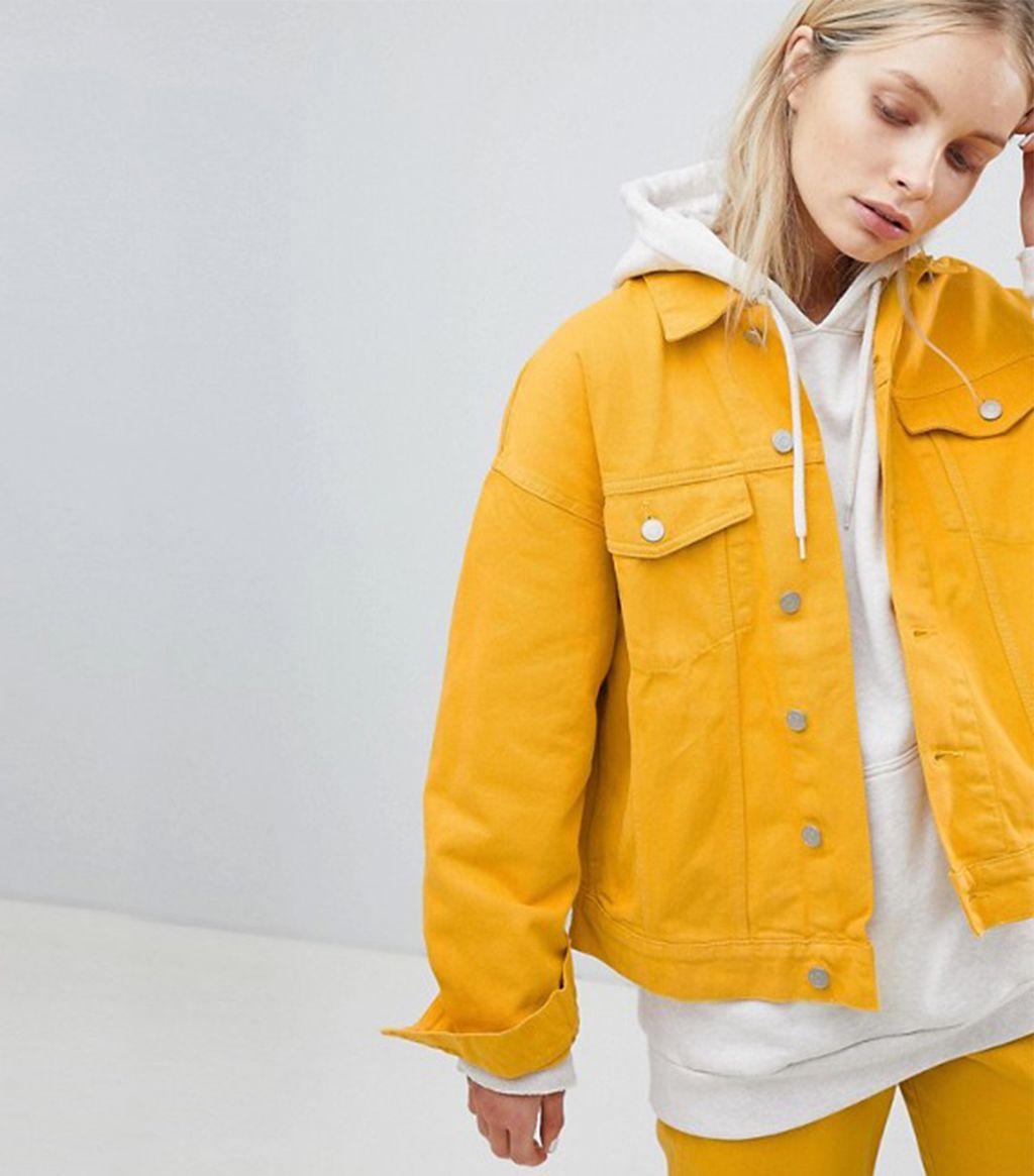 The Colored Denim Jacket Trend: Trust Us—It's a Thing | Who What Wear