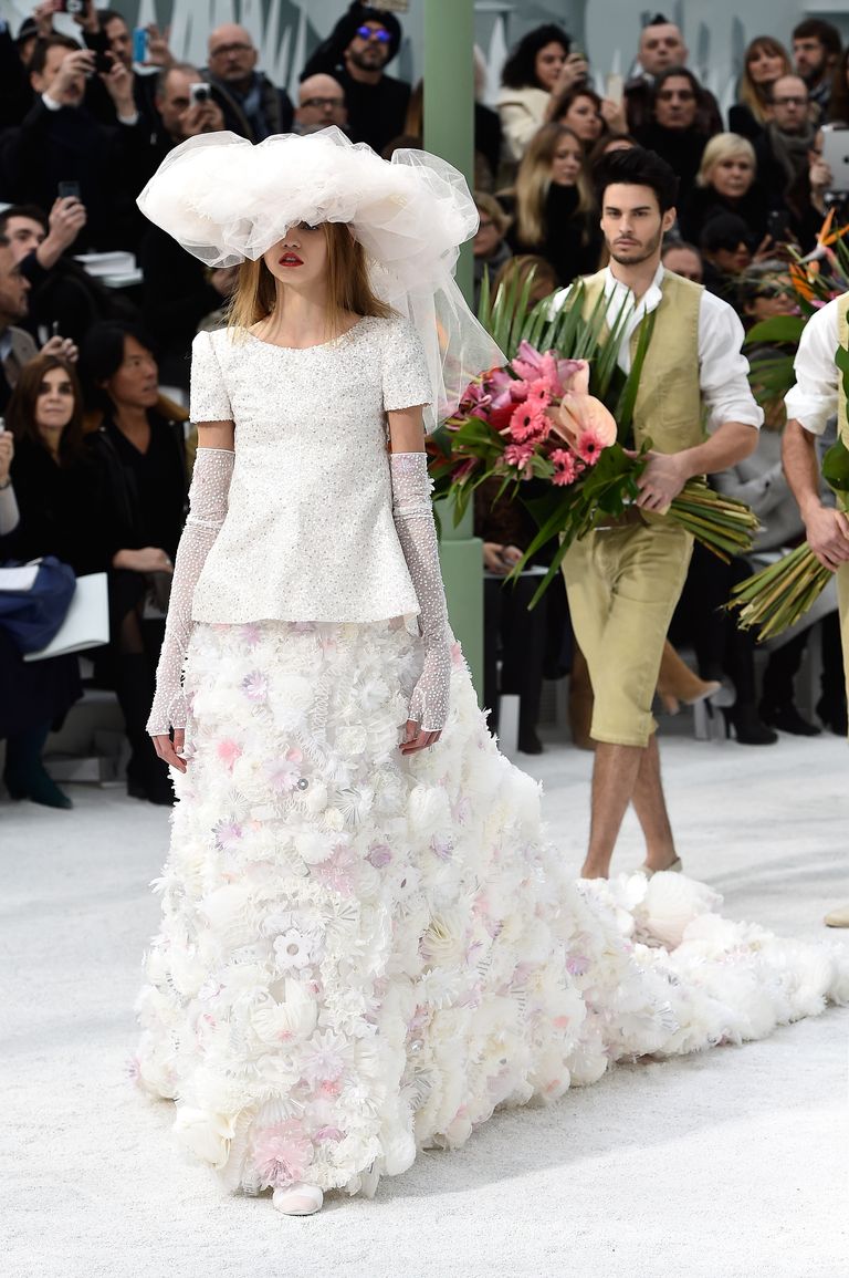 The Most Incredible Chanel Wedding Dresses Ever Created | Who What Wear