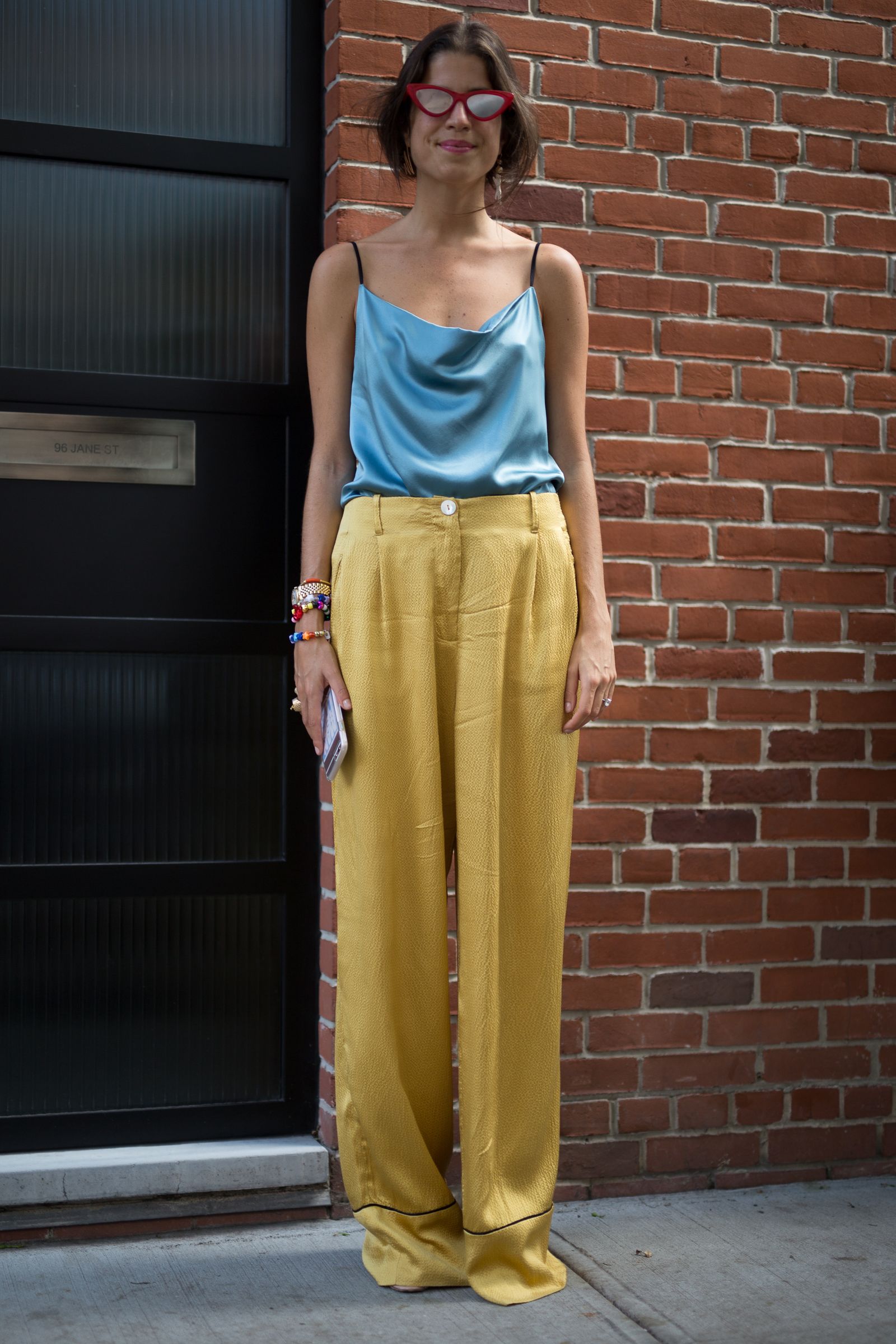 12 Silk Pants Outfits to Try Now | Who What Wear