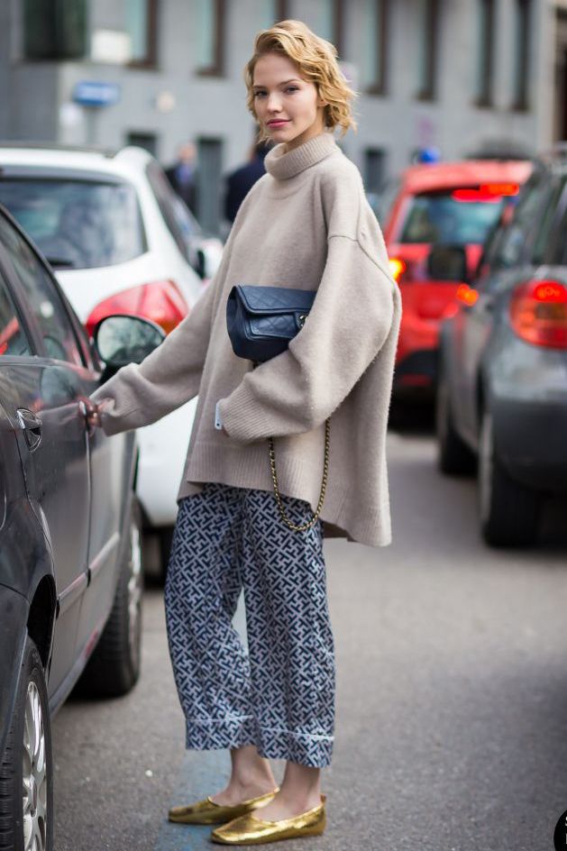 12 Silk Pants Outfits to Try Now | Who What Wear