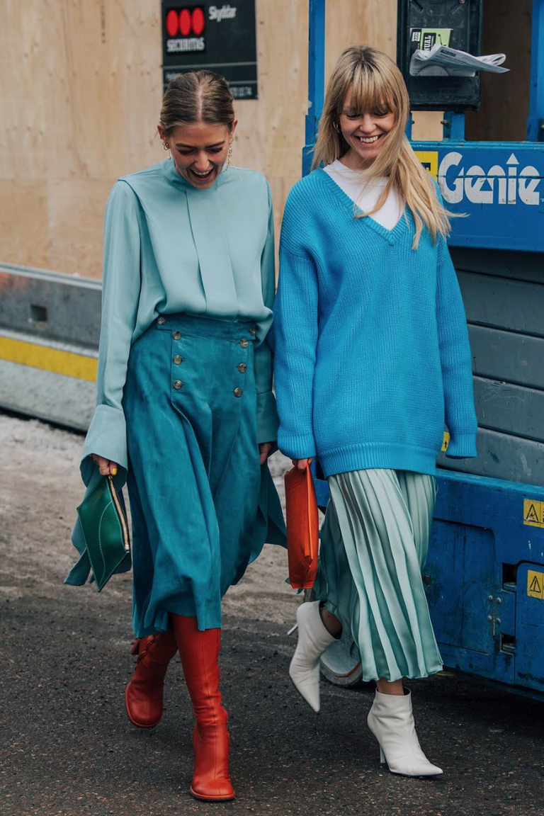 20 All-Blue Outfits to Try | Who What Wear