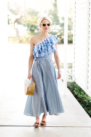 20 All-Blue Outfits to Try | Who What Wear