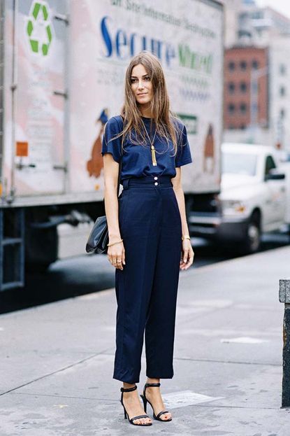 20 All-Blue Outfits to Try | Who What Wear