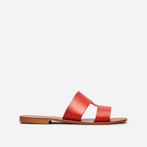 The 15 Best Leather Slides for Summer | Who What Wear