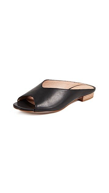 The 15 Best Leather Slides for Summer | Who What Wear