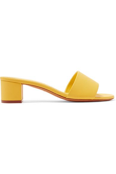 The 15 Best Leather Slides for Summer | Who What Wear