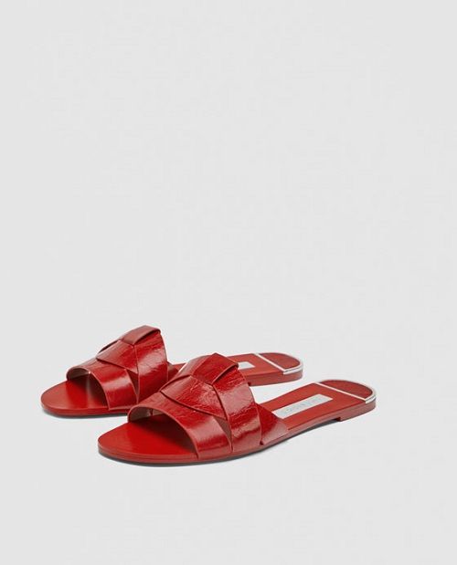 The 15 Best Leather Slides for Summer | Who What Wear