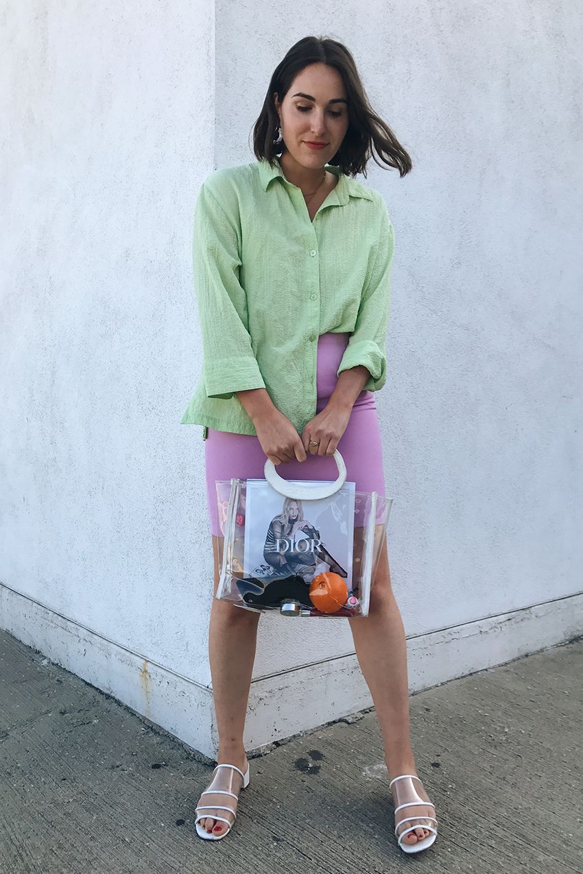 I Tried the Color Clashing Trend That's Everywhere | Who What Wear