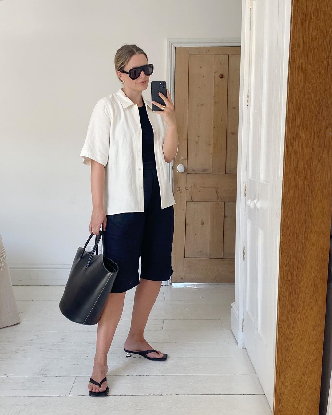 The 19 Best Outfits to Wear With Flip-Flops | Who What Wear