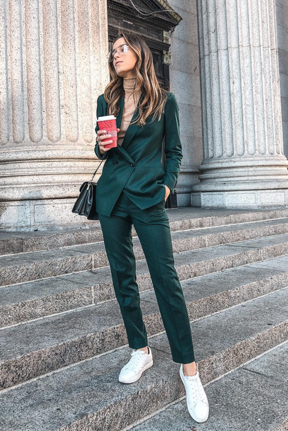 15 All-Green Outfits to Try | Who What Wear