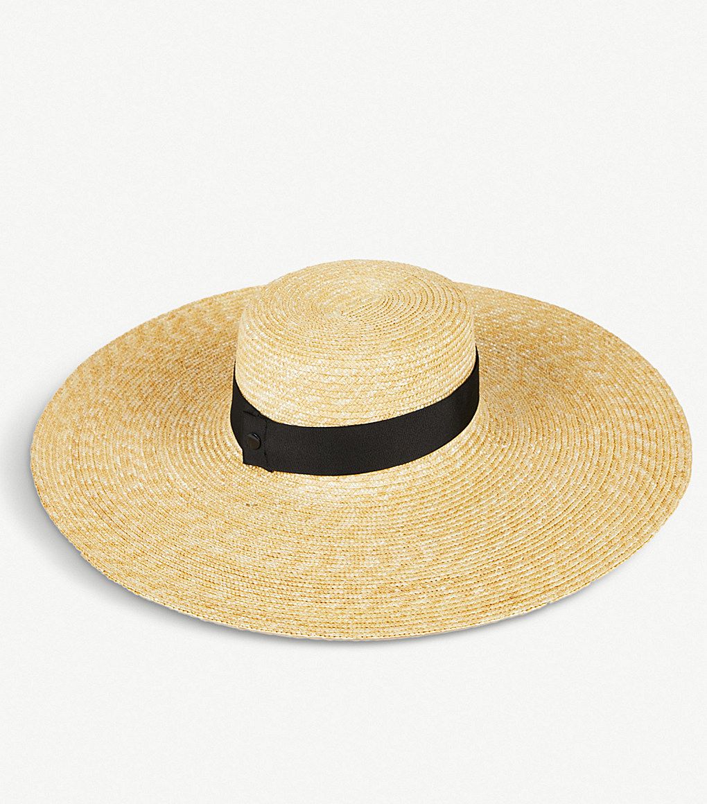 The Chicest (and Maybe Largest) Straw Hats | Who What Wear