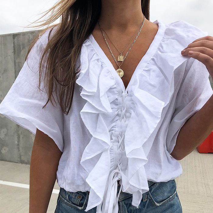 The Best Pretty Tops From Our Editors | Who What Wear