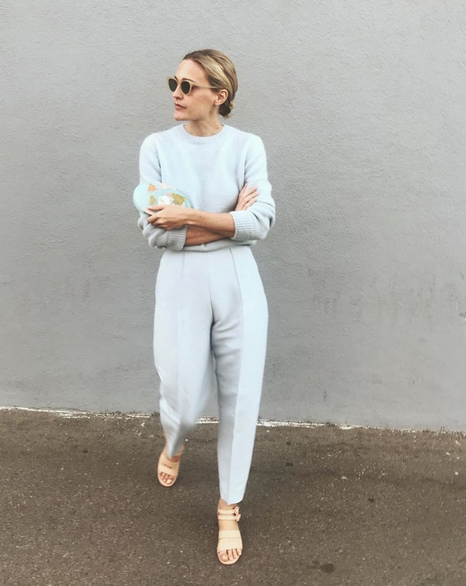 9 Light Blue Outfits You Can Wear on Repeat This Summer | Who What Wear