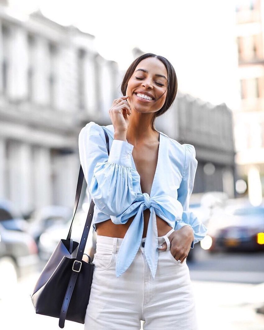See Why the Tie-Front Top Is Our Summer Favorite | Who What Wear