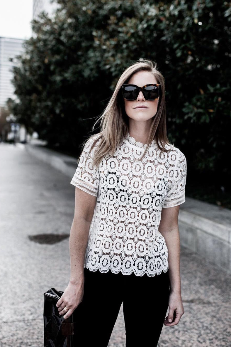 Sheer Top Outfits for Summer That You'll Love | Who What Wear