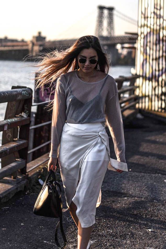 Sheer Top Outfits for Summer That You'll Love | Who What Wear