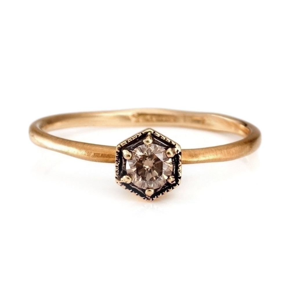 25 Hexagon Engagement Rings That Will Be Everywhere | Who What Wear