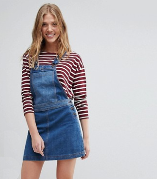 20 Denim Overall Skirts You Need This Summer | Who What Wear
