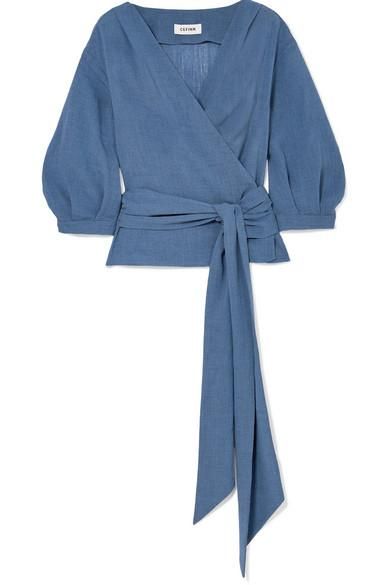 How to Style Wrap Tops, According to 15 It Girls | Who What Wear