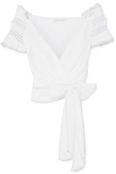 How to Style Wrap Tops, According to 15 It Girls | Who What Wear