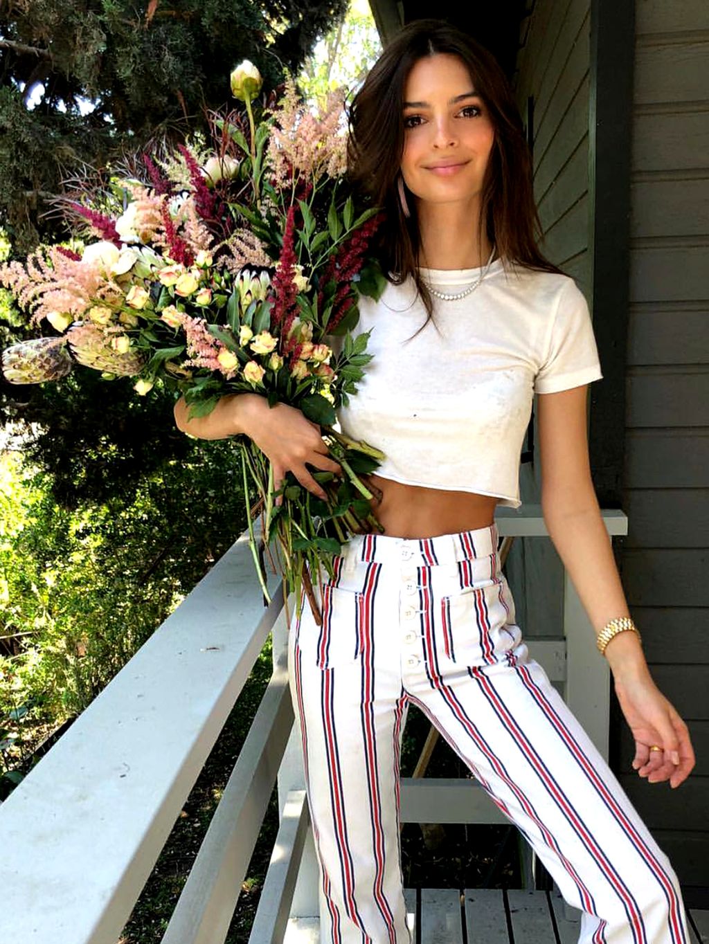 The Button-Front Jeans Celebs and I Adore | Who What Wear