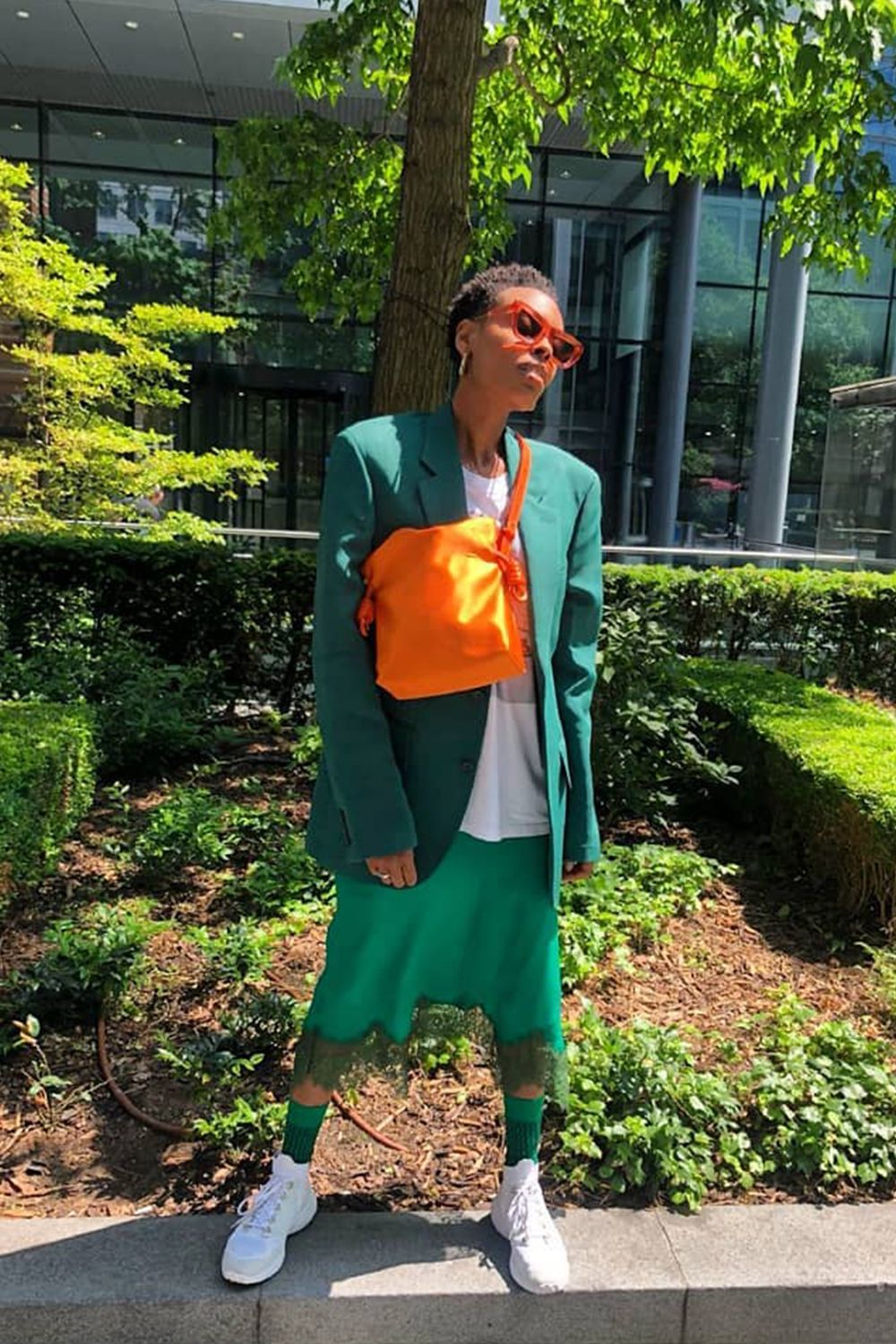 Green Outfits Are Trending, So Here's How to Wear Green Now | Who What ...