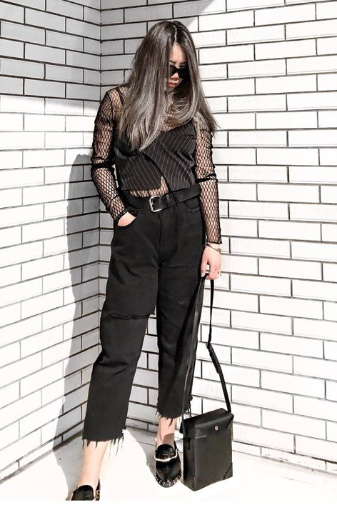 Mesh Bodysuit Outfits You Need to Try | Who What Wear