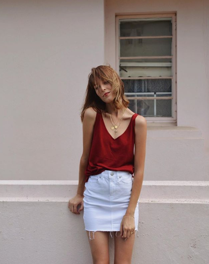 16 Perfect Red-and-White Outfits for Summer | Who What Wear