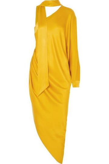 9 Cute Ways to Style One-Shoulder Dresses | Who What Wear