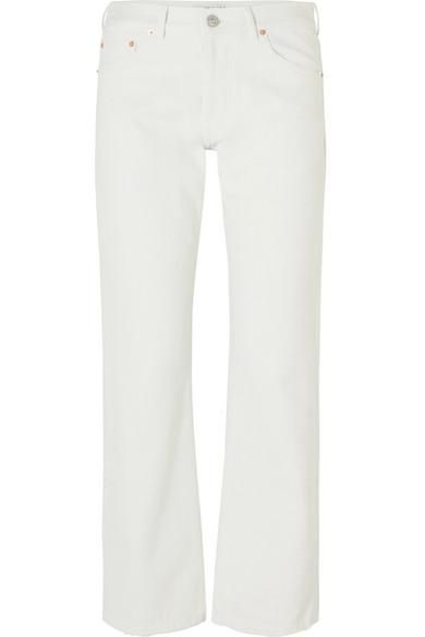 19 Cropped White Jeans to Wear This Season | Who What Wear