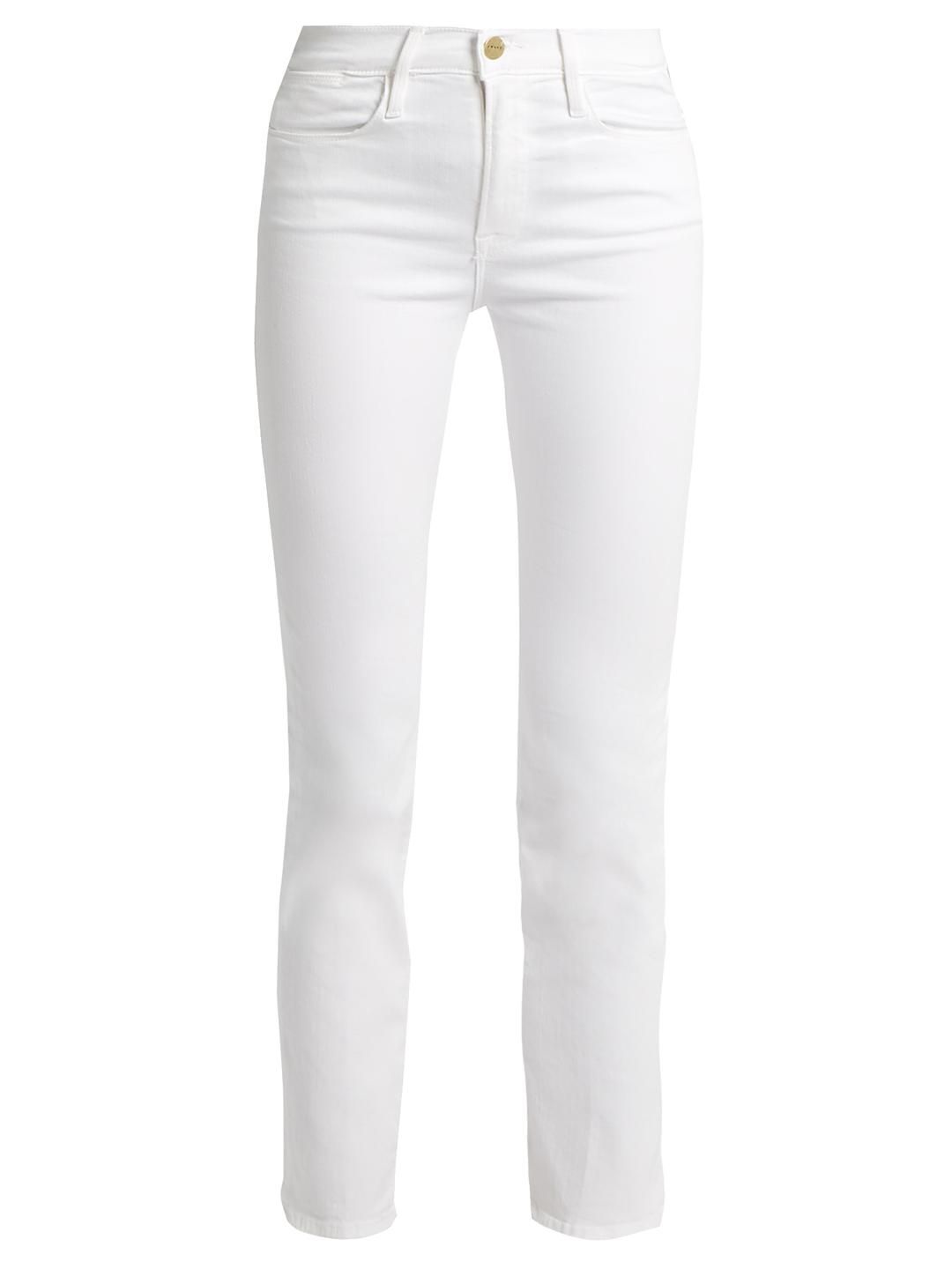 19 Cropped White Jeans to Wear This Season | Who What Wear