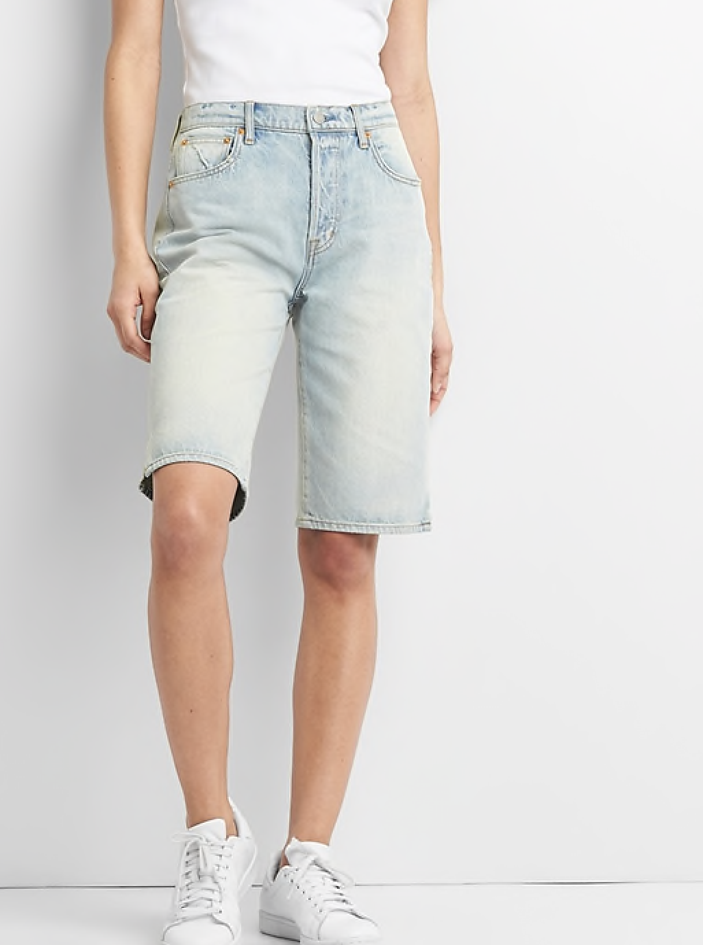 Denim Bermuda Shorts—the Controversial Trend I'm Ready For | Who What Wear