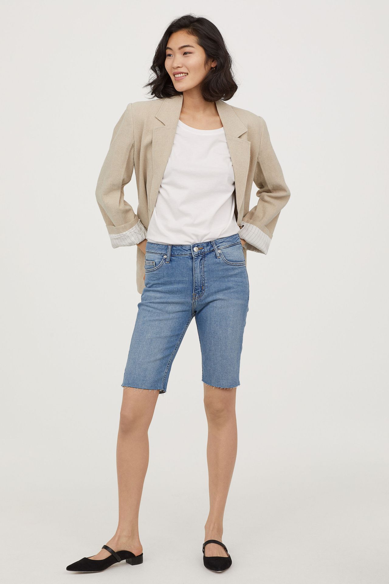 Denim Bermuda Shorts—the Controversial Trend I'm Ready For | Who What Wear