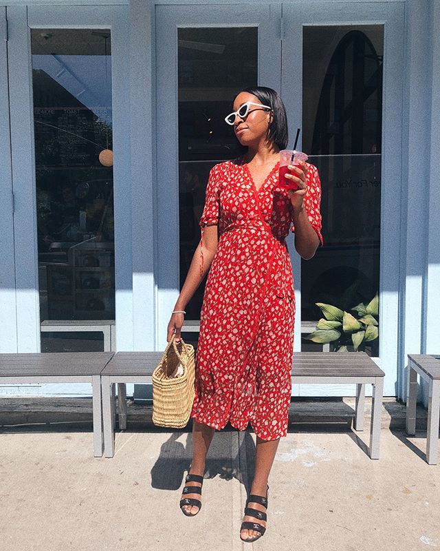 15 Chic Red Dress Summer Outfits | Who What Wear