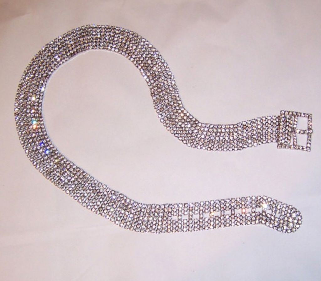 Shop the Best '90s Rhinestone Belts | Who What Wear