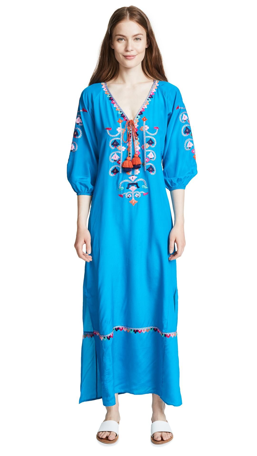 19 Gorgeous Embroidered Maxi Dresses | Who What Wear