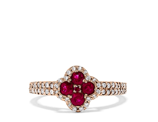 25 Ruby Engagement Rings for Stylish Brides | Who What Wear