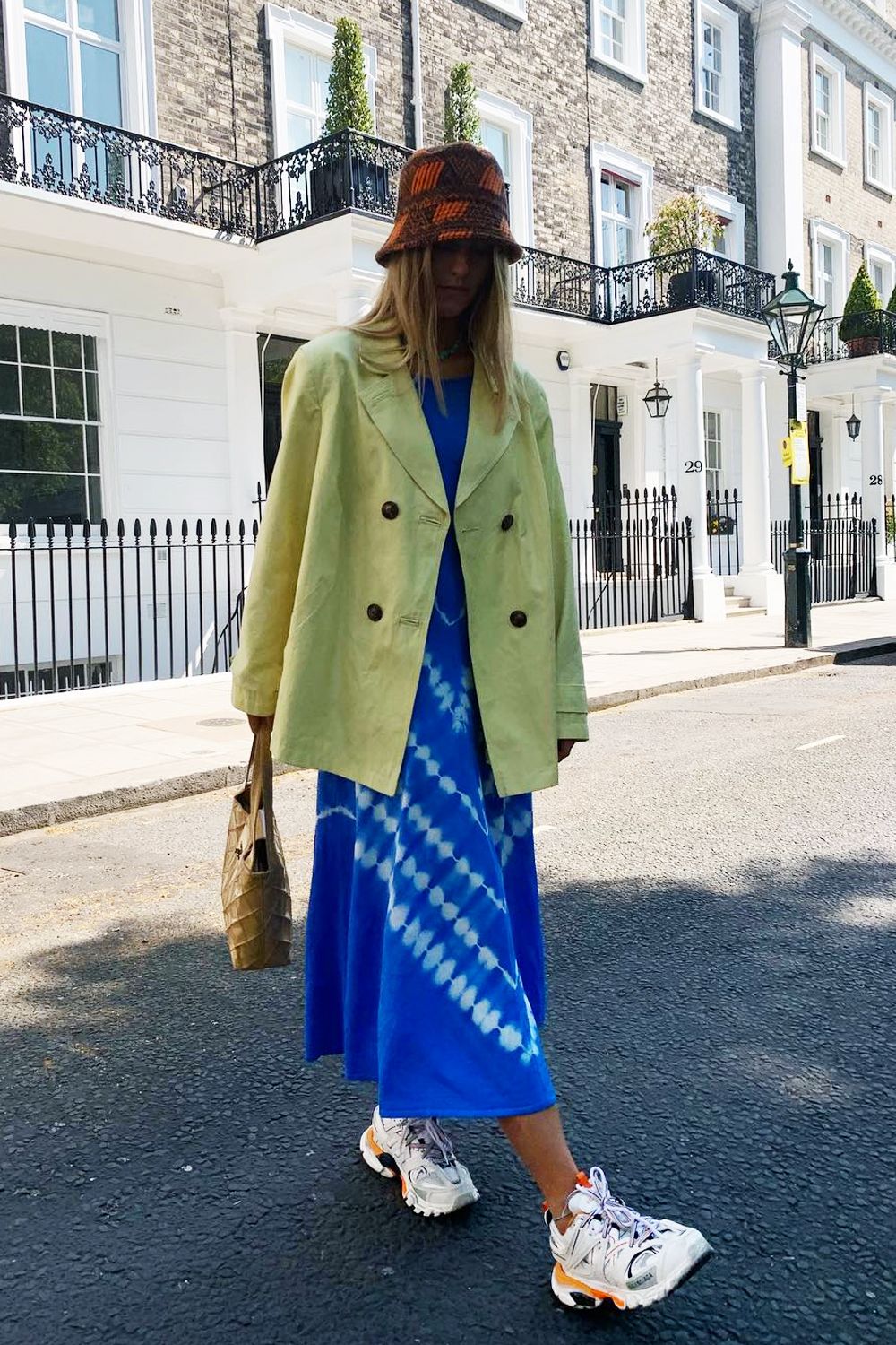 Trainer-and-Dress Outfit Ideas | Who What Wear